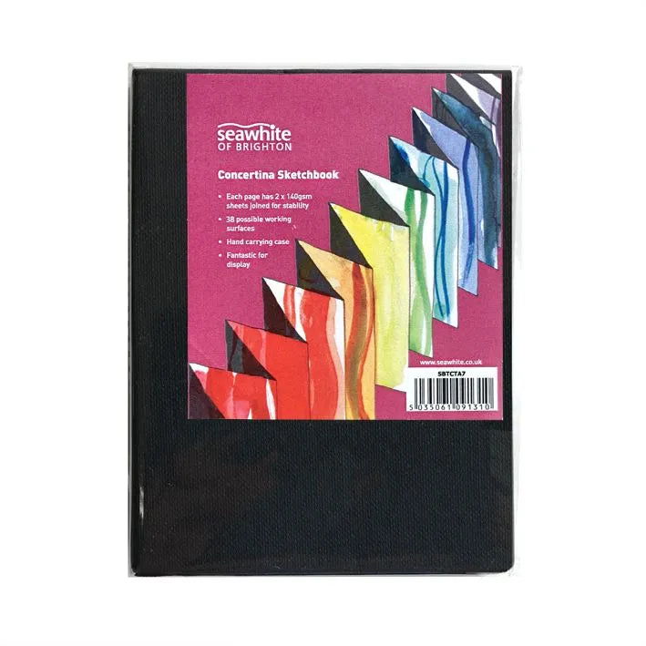 Seawhite Mini Concertina Sketchbook | 140gsm – Perfect Paper Company