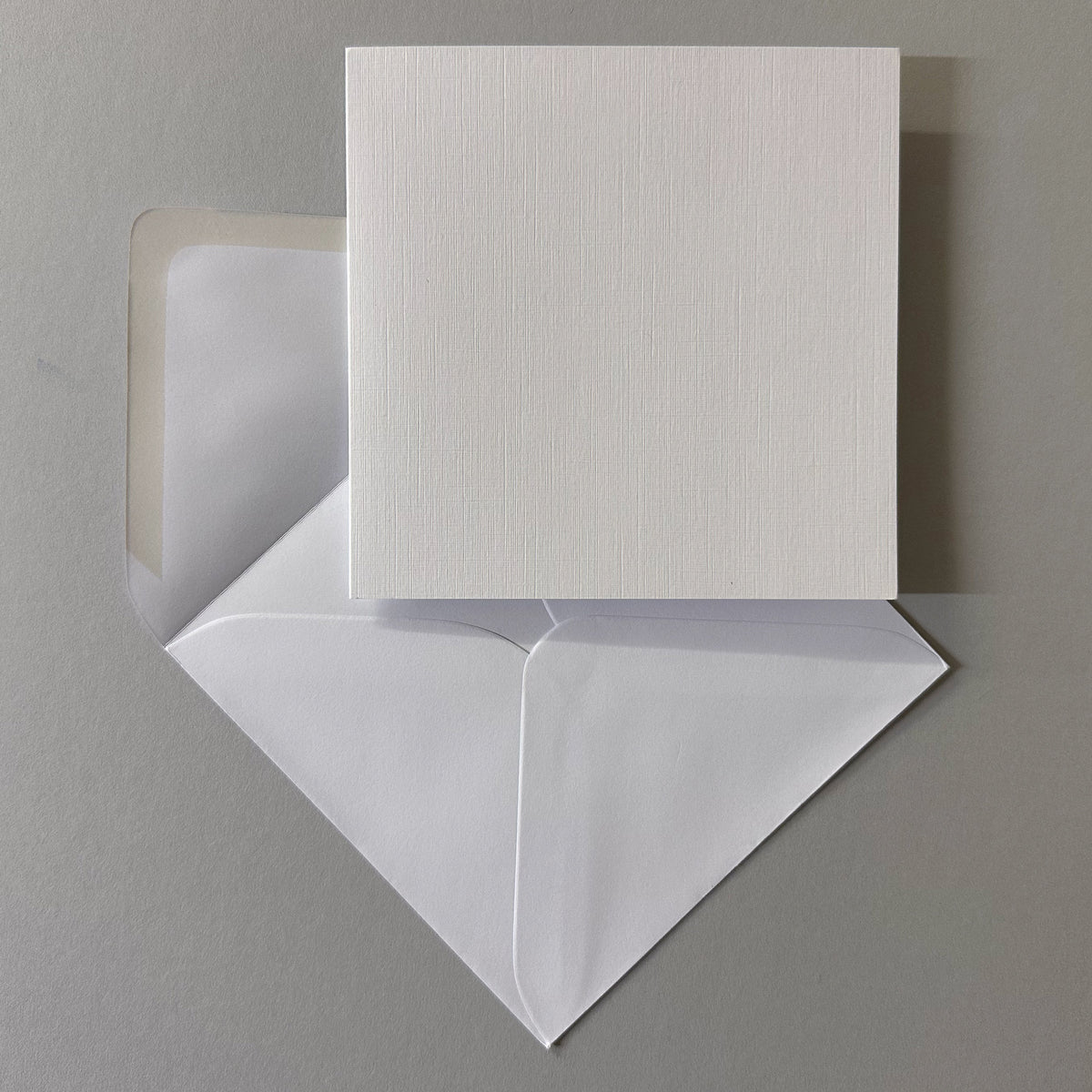 Linen White Card Blanks and Envelopes Pack of 25 – Perfect Paper Company